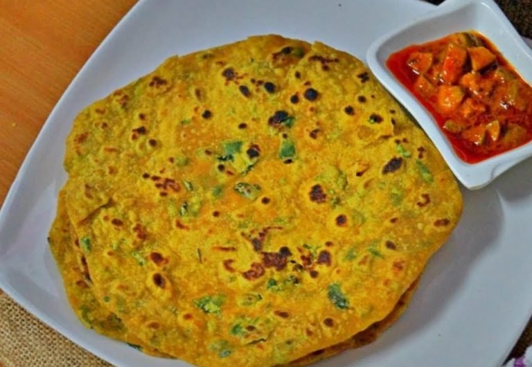 Kasuri Methi Paratha Recipe | Vegandietfood.com