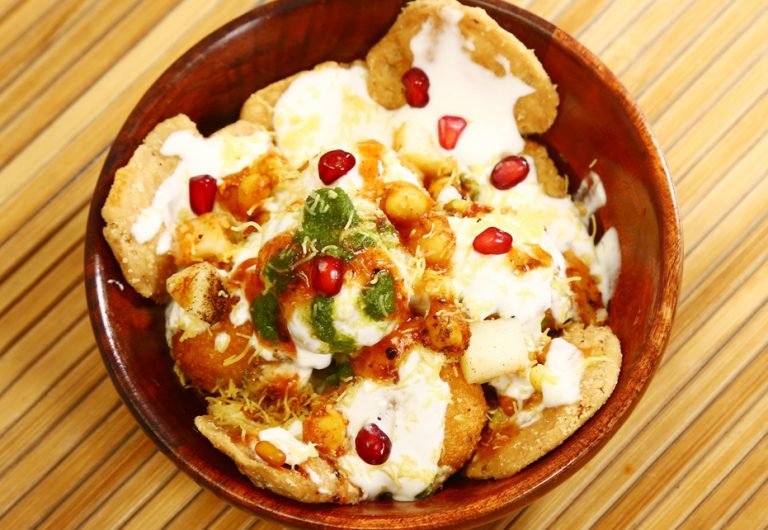 Dahi Papdi Chaat Recipe | Vegandietfood.com