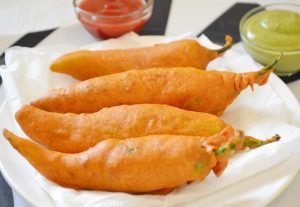 Rajasthani Mirchi Vada Recipe - Vegandietfood.com