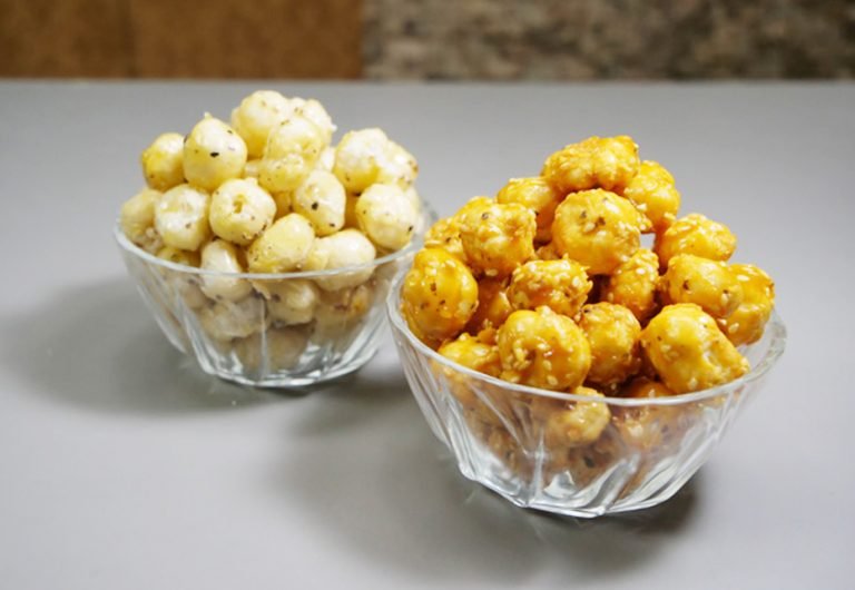 Sweet Makhana Recipe - Vegandietfood.com