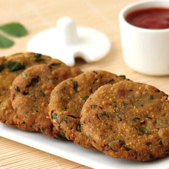Bajri Methi Dhebra Recipe - Vegandietfood.com